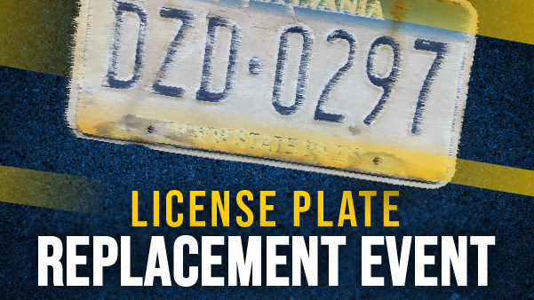 Thursday: Langerholc Holds First in Series of May License Plate ...